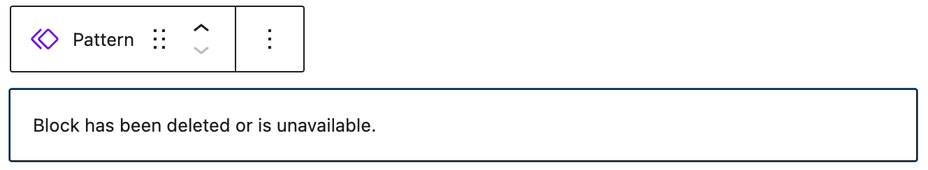 Introduction to block patterns - Full Site Editing