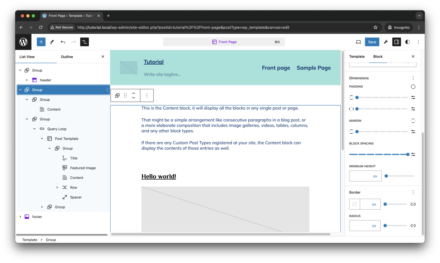 How to create WordPress themes without coding - Full Site Editing