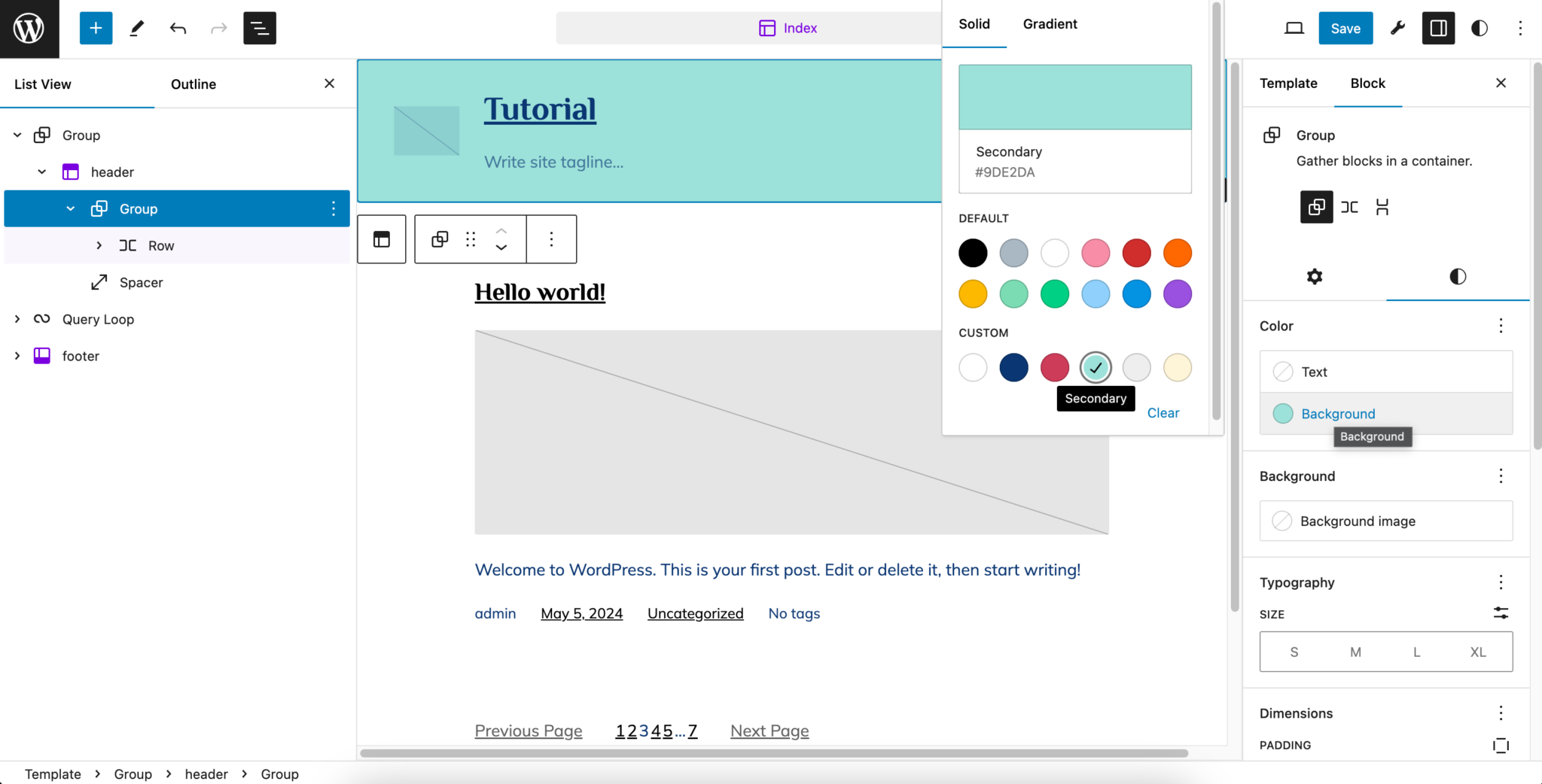 How to create WordPress themes without coding - Full Site Editing
