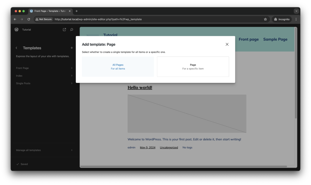 How to create WordPress themes without coding - Full Site Editing