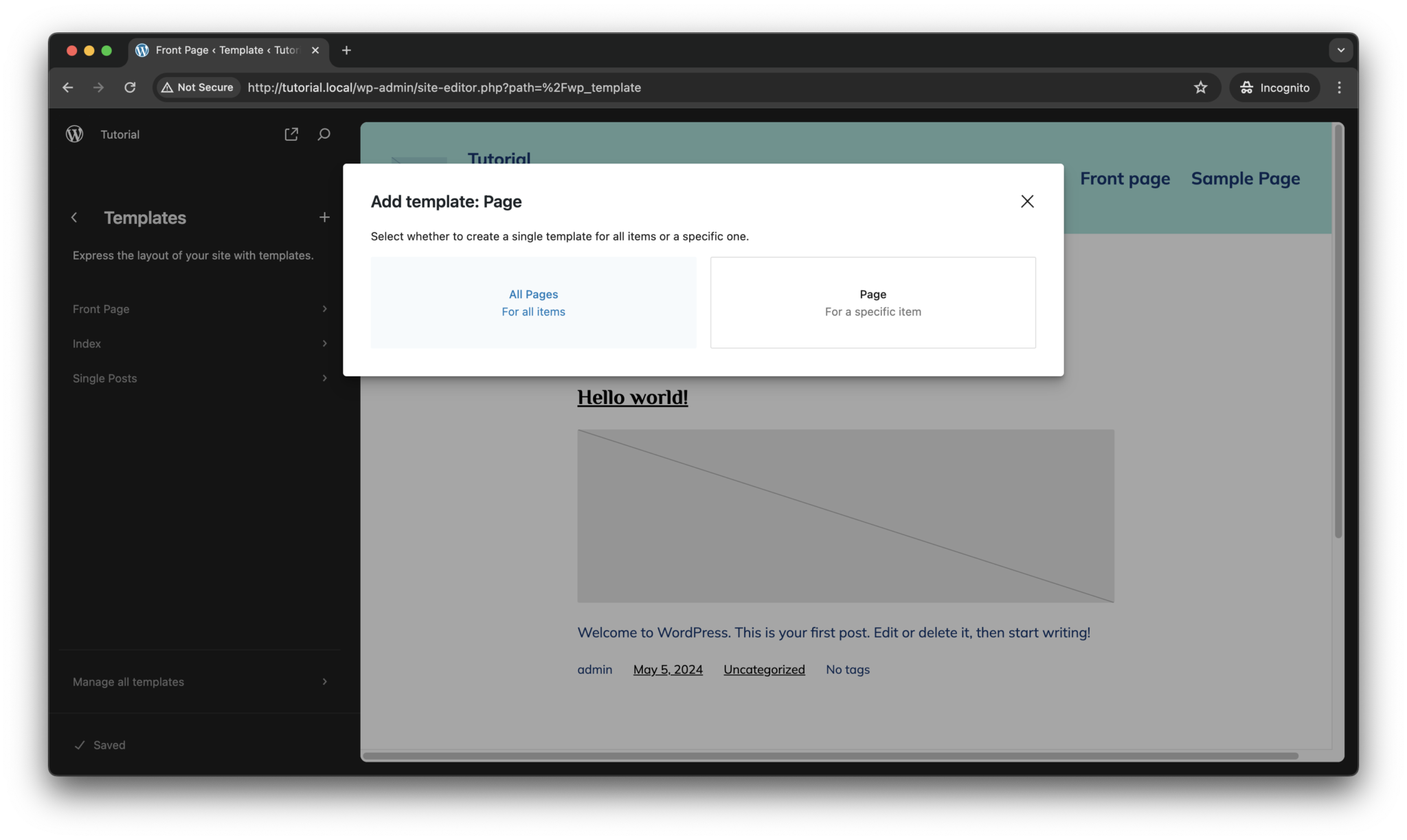 How to create WordPress themes without coding - Full Site Editing